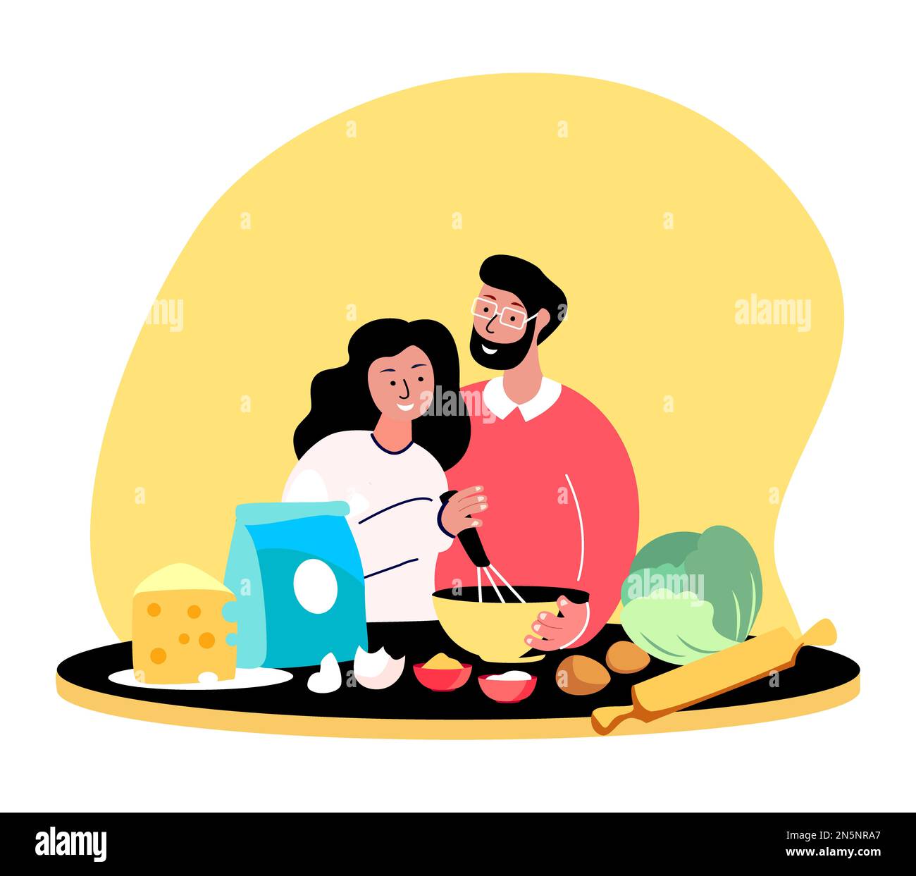 Home cooking butter Cut Out Stock Images & Pictures - Alamy