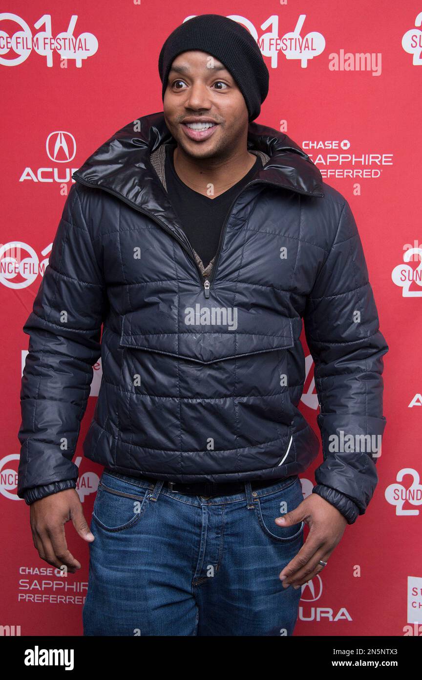 Actor Donald Faison poses at the premiere of the film "Wish I Was Here ...