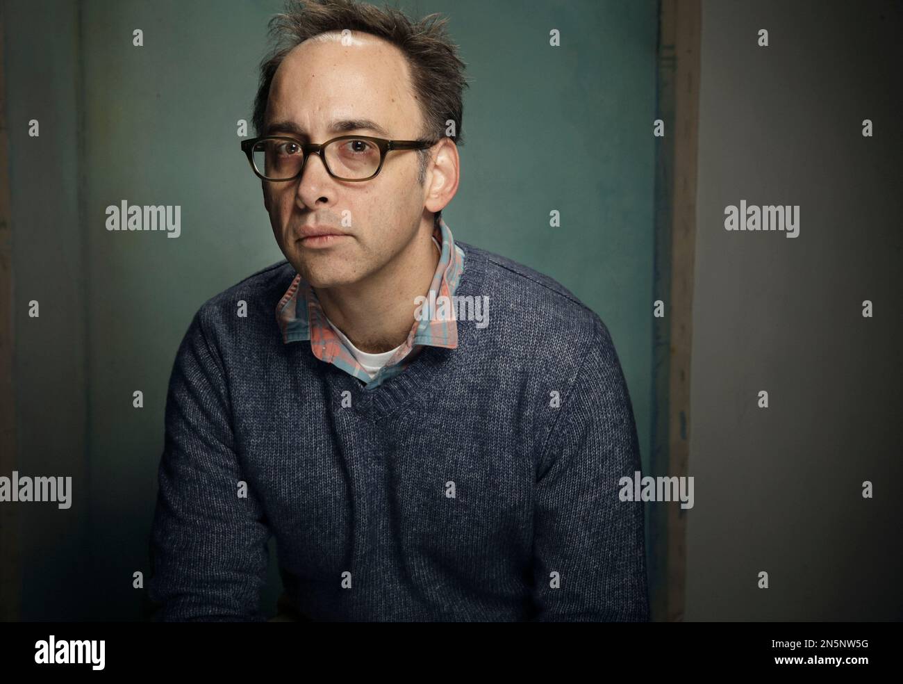 David Wain poses for a portrait at Quaker Good Energy Lodge with GenArt ...