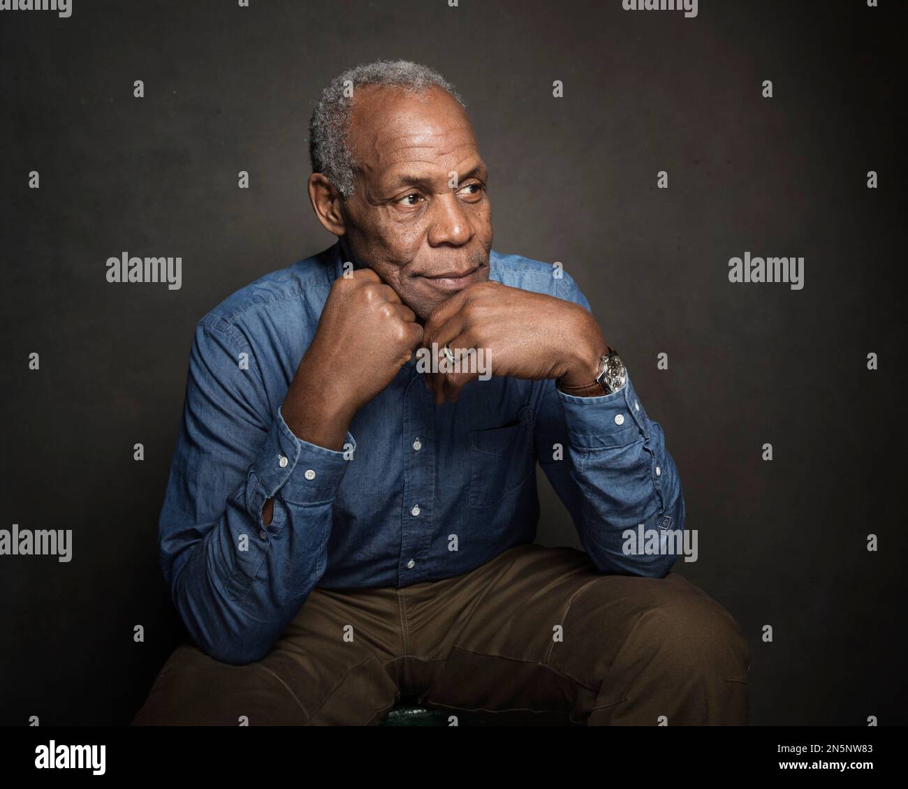 Danny Glover poses for a portrait at Quaker Good Energy Lodge with ...
