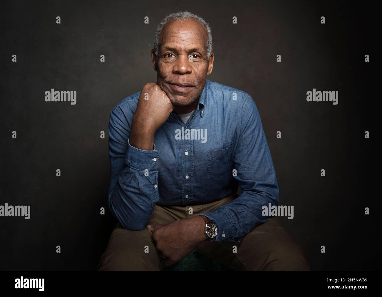 Danny Glover poses for a portrait at Quaker Good Energy Lodge with ...