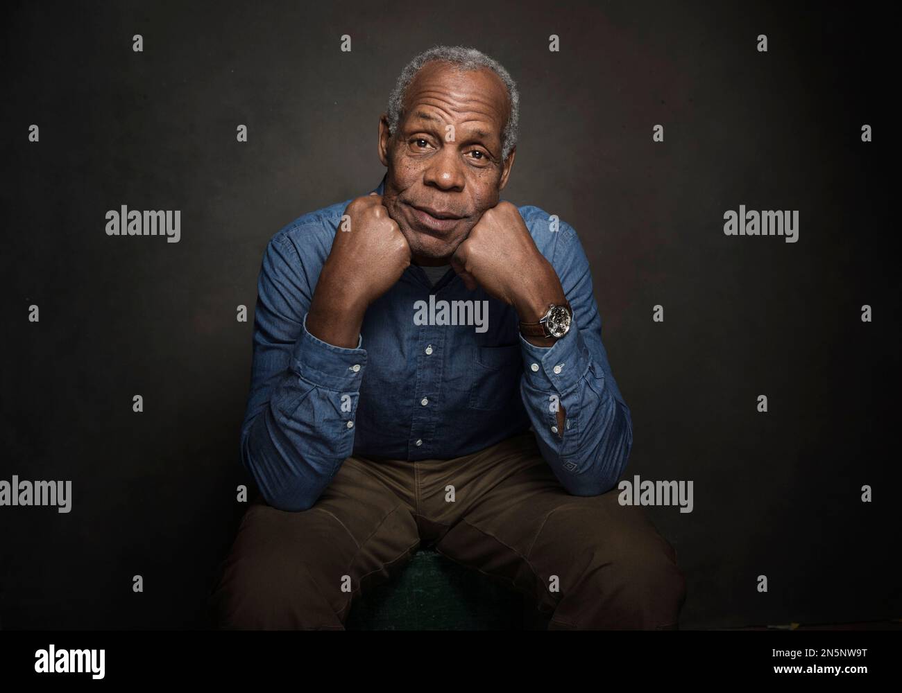 Danny Glover poses for a portrait at Quaker Good Energy Lodge with ...
