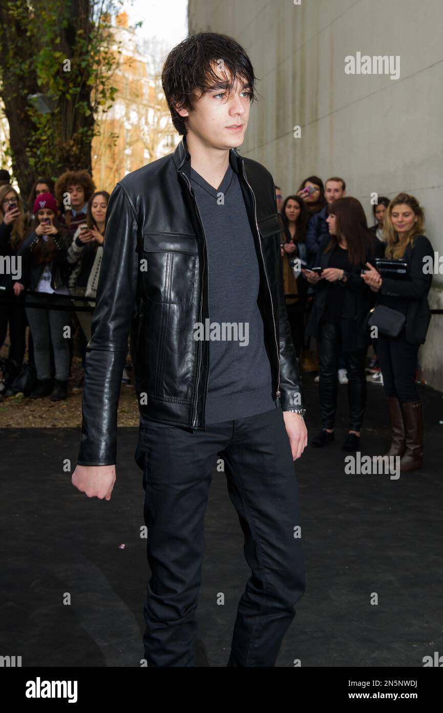 Alain-Fabien Delon, the son of legendary actor Alain Delon, arrives to ...
