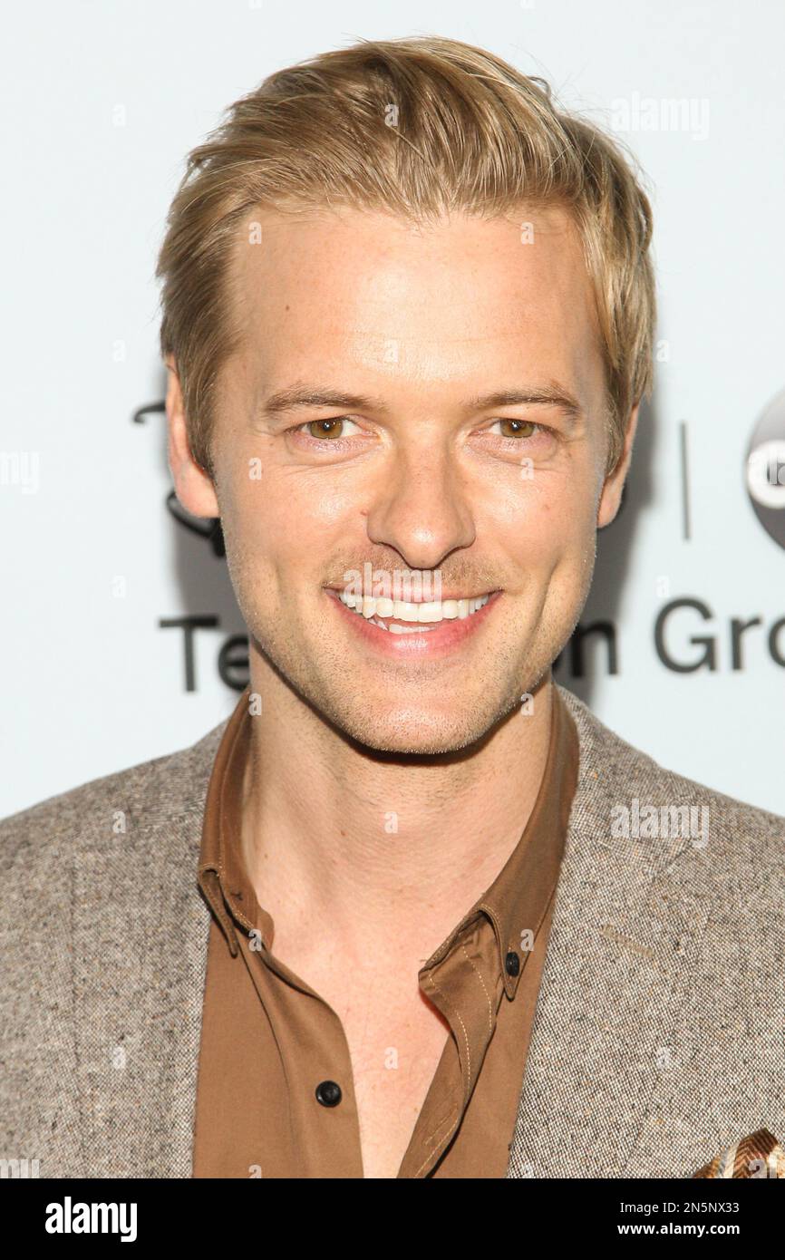 Actor Adam Campbell attends the Disney/ABC Winter 2014 TCA All Star ...