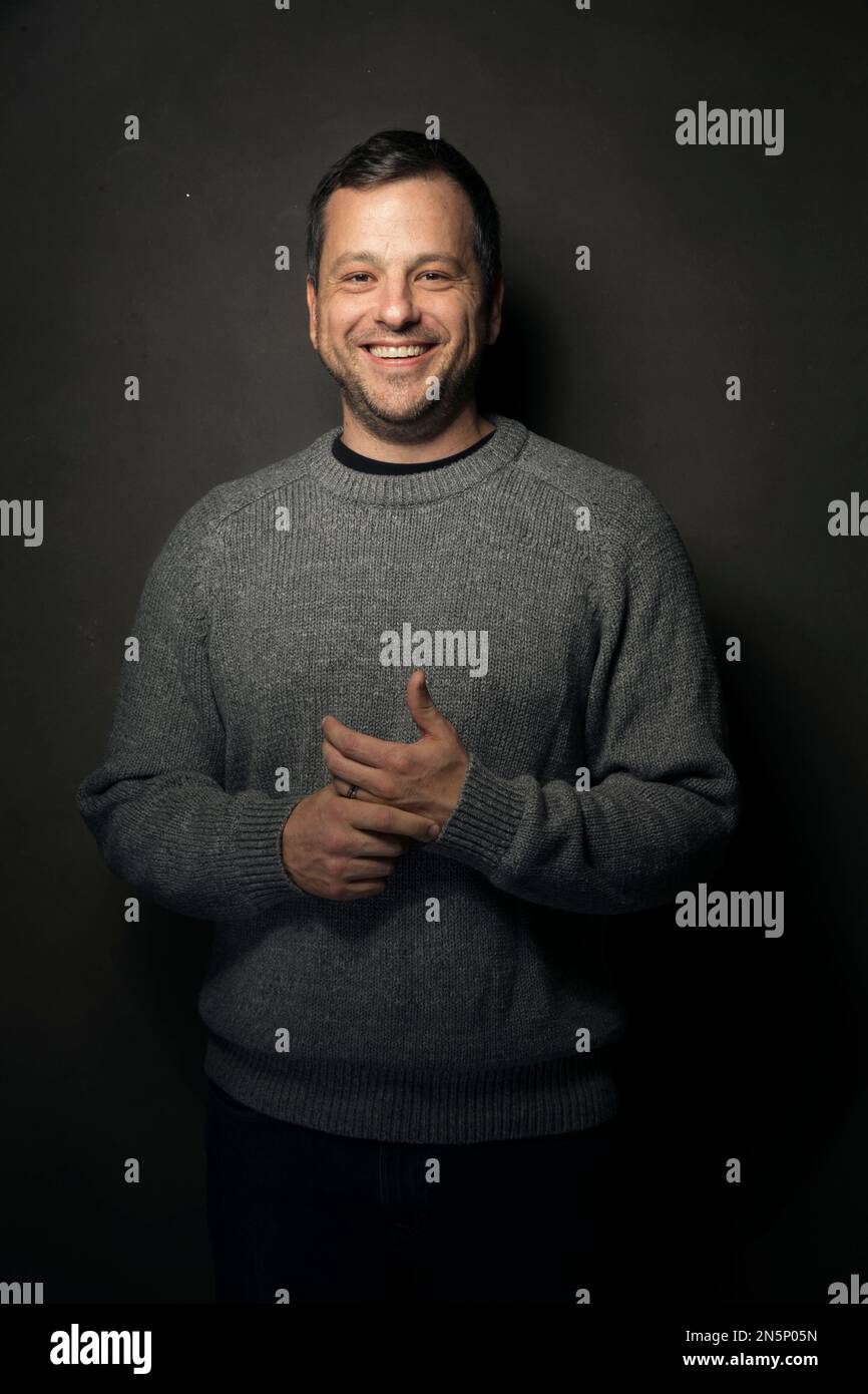 Aaron Guzikowski poses for a portrait at Quaker Good Energy Lodge with ...