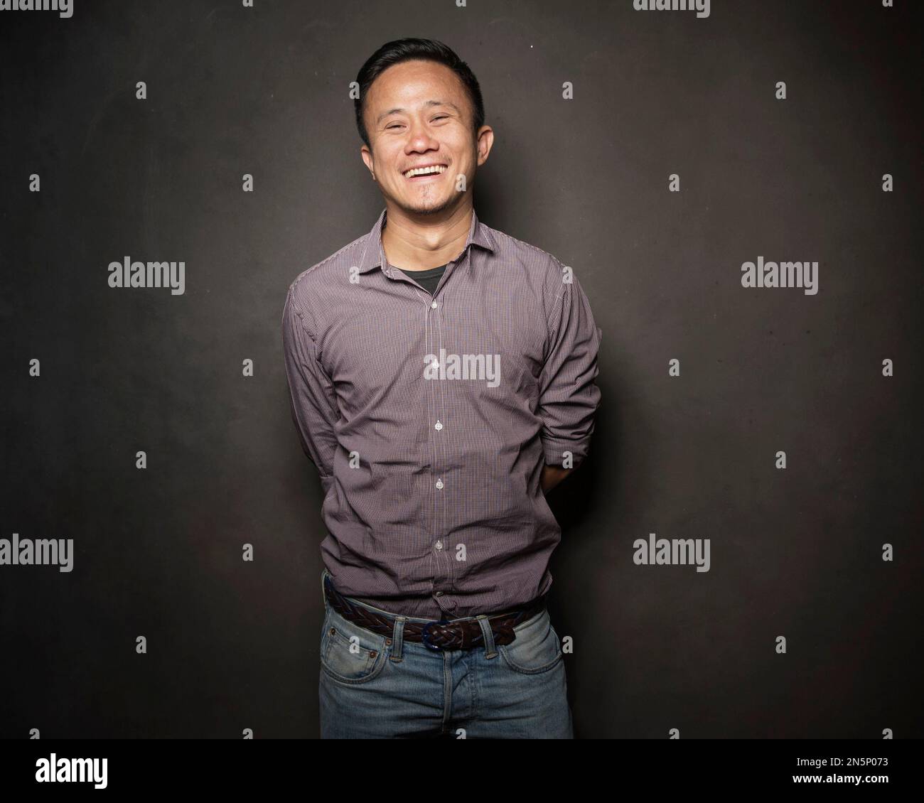 Hong Khaou poses for a portrait at Quaker Good Energy Lodge with GenArt ...
