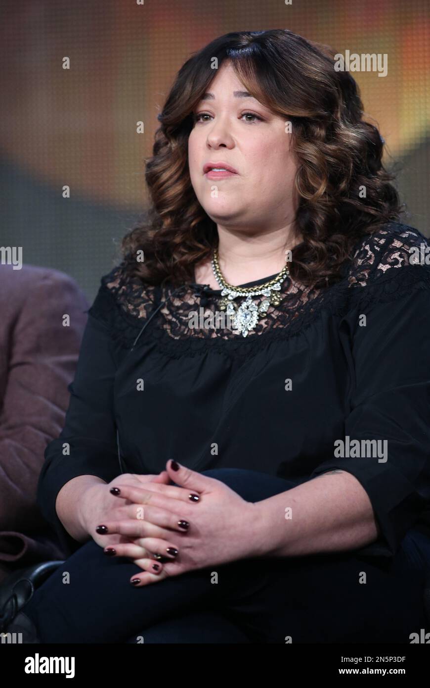 Executive producer Emily Kapnek participates in the "Suburgatory" panel ...