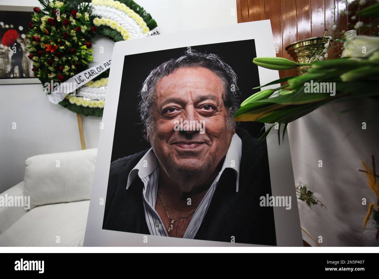 A photograph of Jose Sulaiman, the longtime head of the World Boxing ...