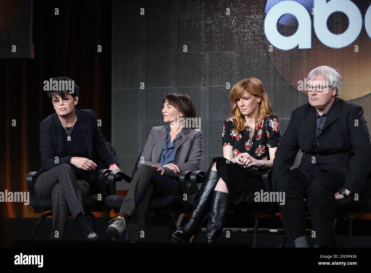 From left, executive prodcuer Amy Holden James, executive producer ...