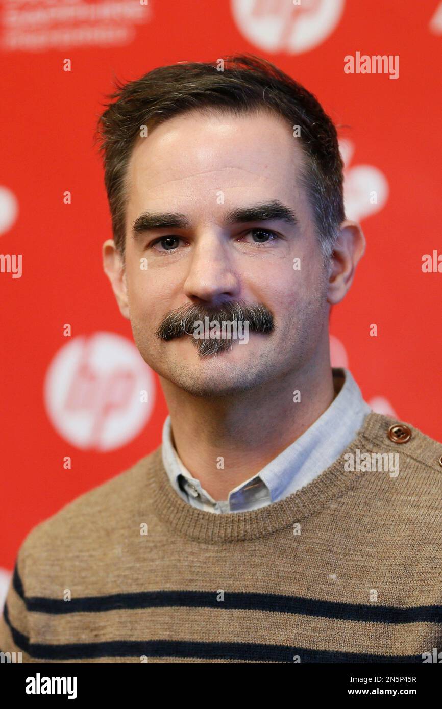 Writer and director Peter Sattler poses at the premiere of the film ...