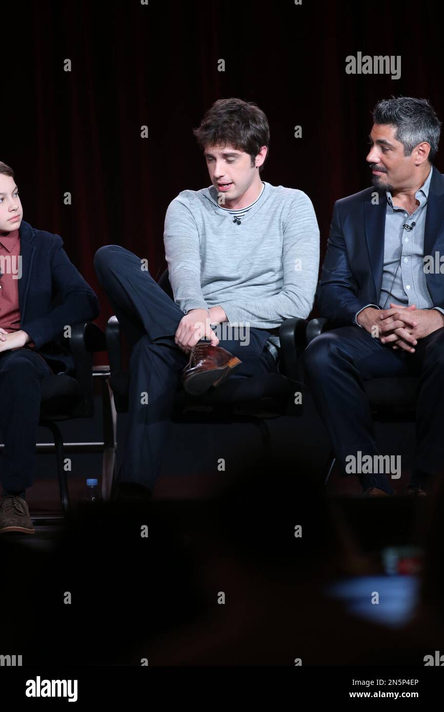 Actor David Lambert participates in the "The Fosters" panel discussion ...