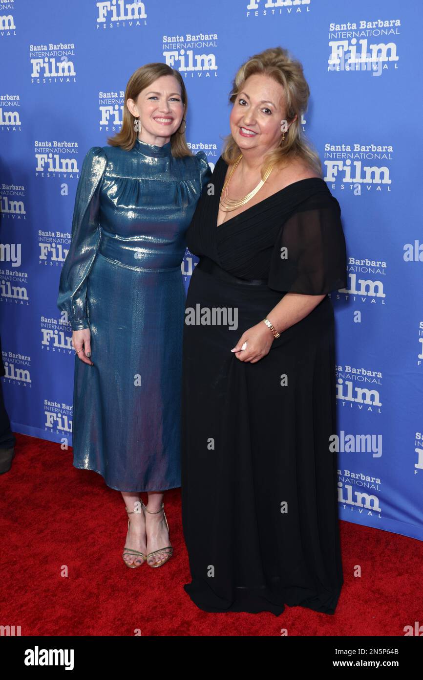 Santa Barbara, California, February 08, 2023, Mireille Enos and ...