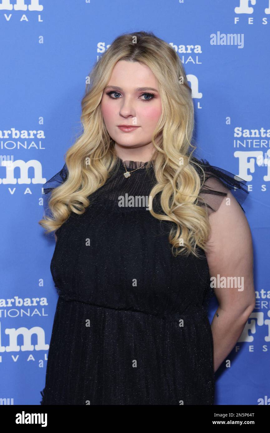 Santa Barbara, California, February 08, 2023, Abigail Breslin attends ...