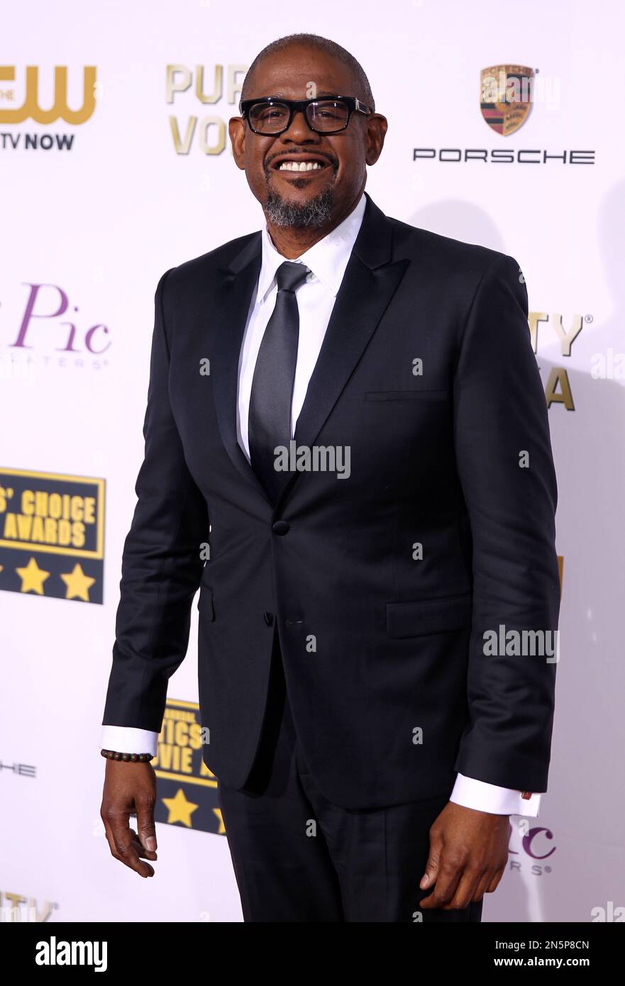 Forest Whitaker arrives at the 19th annual Critics' Choice Movie Awards ...