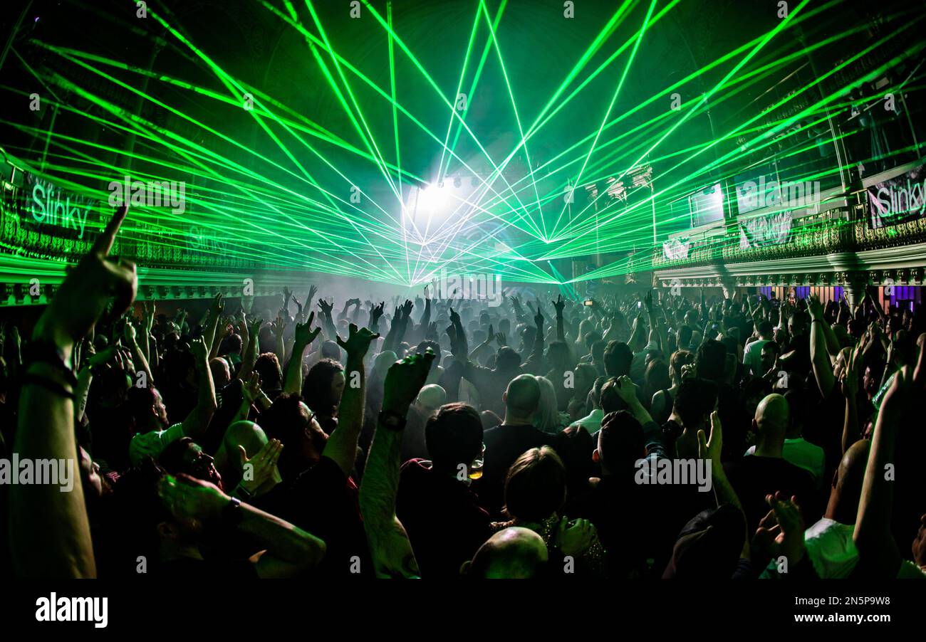 Slinky's 25th birthday celebrations with Paul van Dyk at the O2 Academy ...