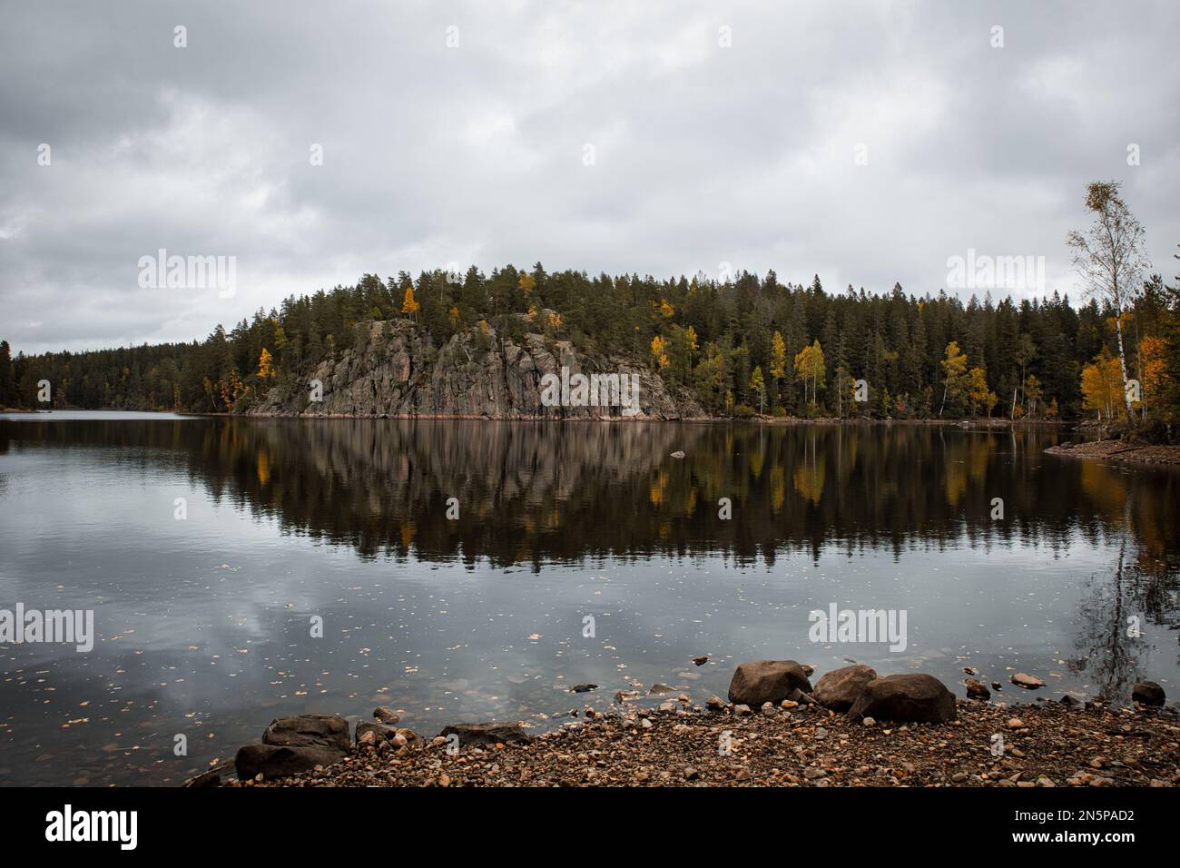 A beautiful shot of a nature reserve in Annaboda, Sweden Stock Photo ...