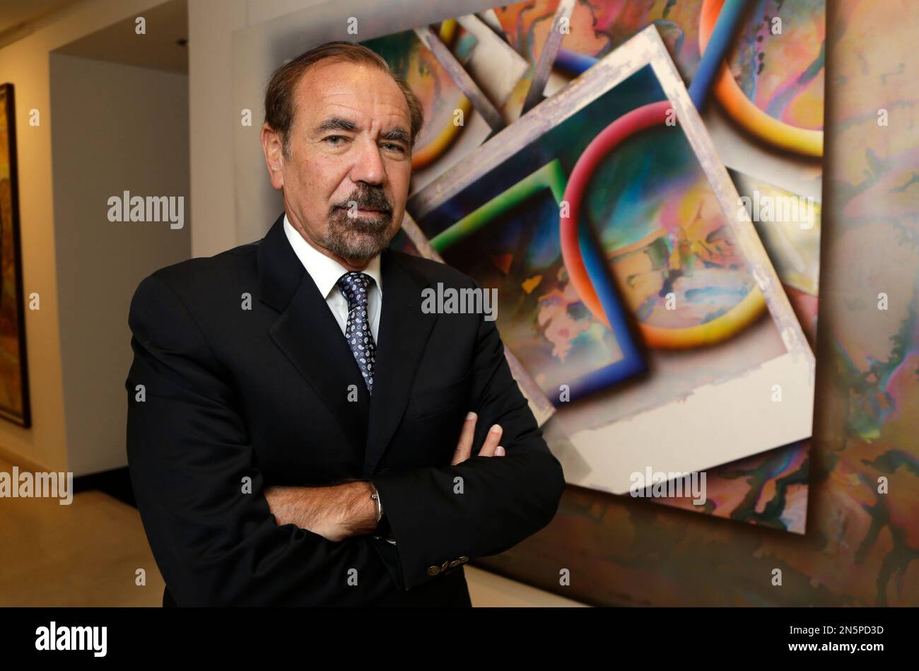 In this Wednesday, Dec. 11, 2013 photo, developer and art collector ...