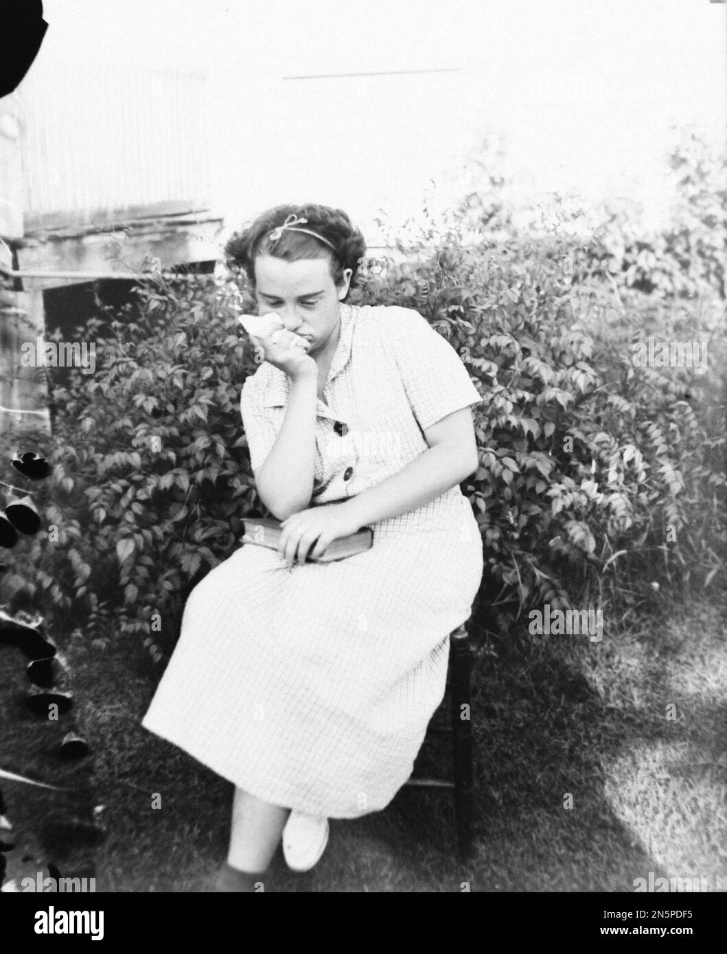 Agnes D. Appelgate, 13-year-old daughter of Everett Appelgate, who is ...