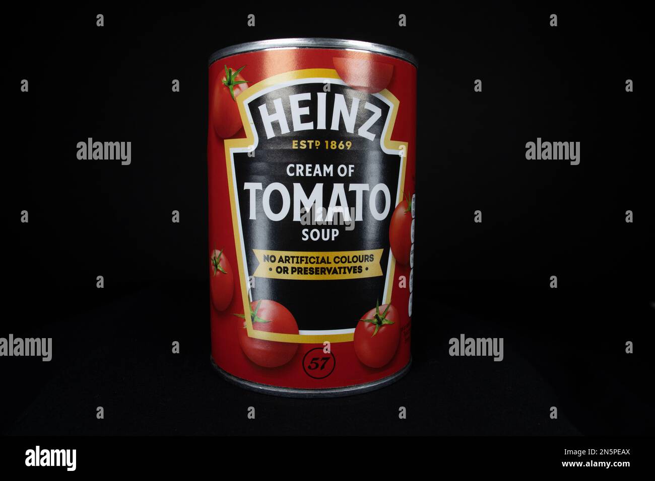 Canned cream display hi-res stock photography and images - Alamy
