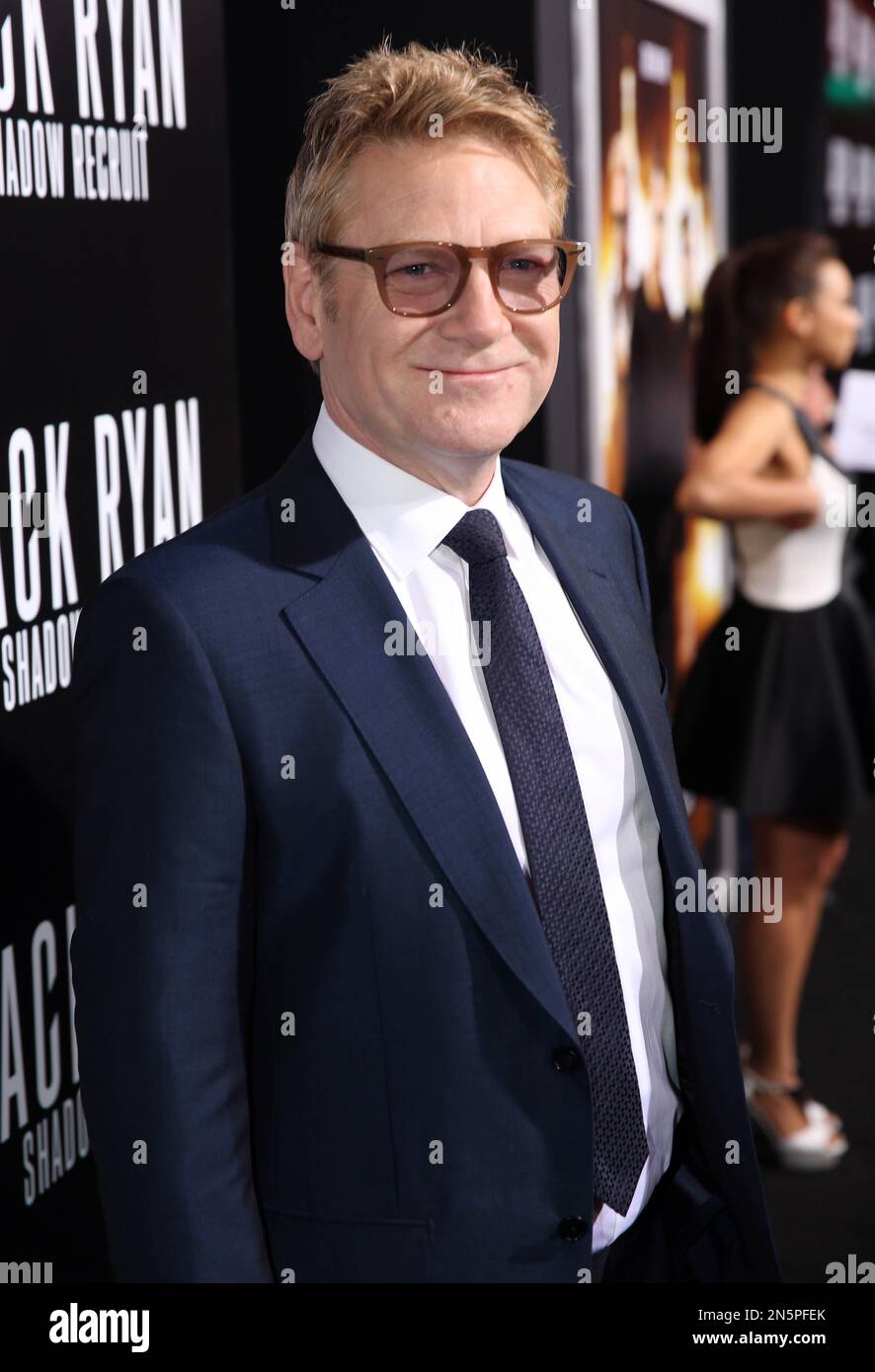 Kenneth Branagh arrives at the premiere of "Jack Ryan: Shadow Recruit ...