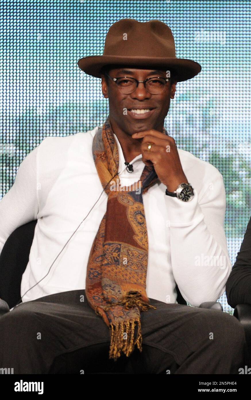 Cast member Isaiah Washington participates in "The 100" panel at the ...