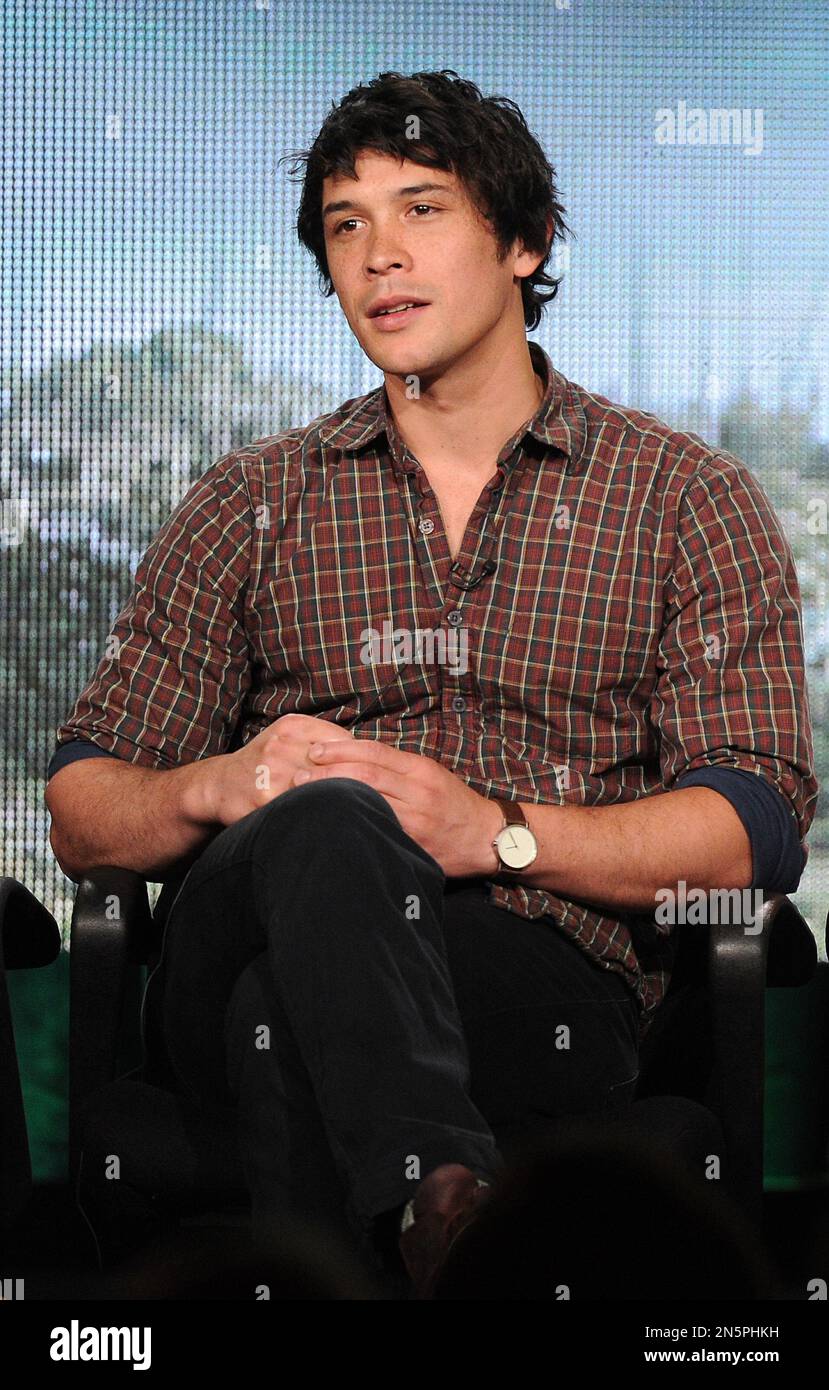 Cast member Bob Morley participates in "The 100" panel at the CBS ...