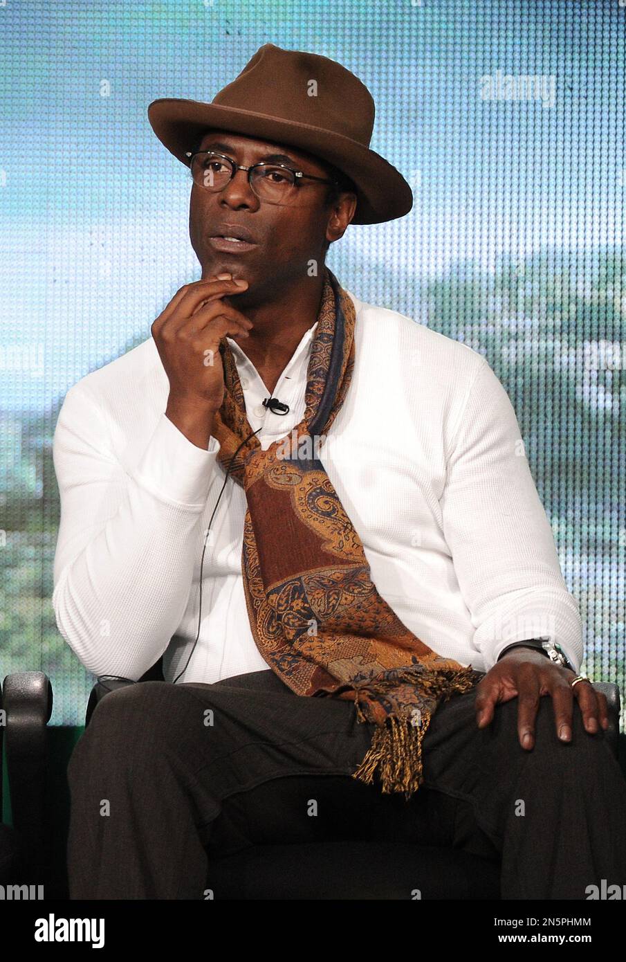 Cast members Isaiah Washington participates in "The 100" panel at the ...