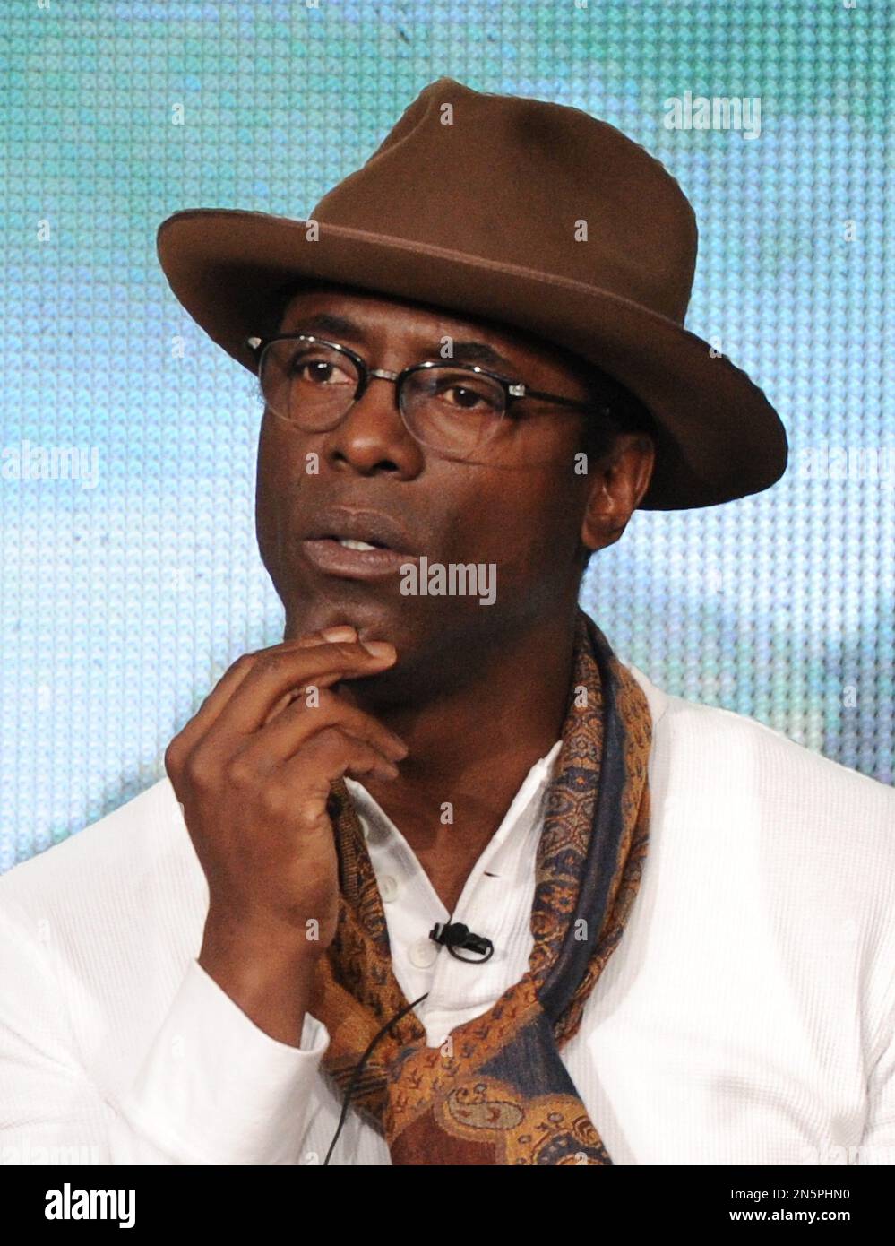 Cast member Isaiah Washington participates in "The 100" panel at the ...