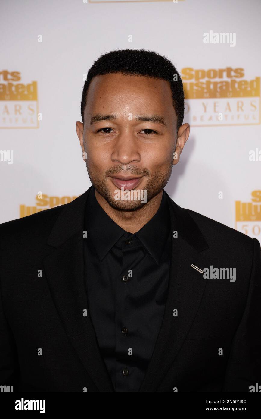 Singer John Legend arrives at the "50 Years of Beautiful" television ...