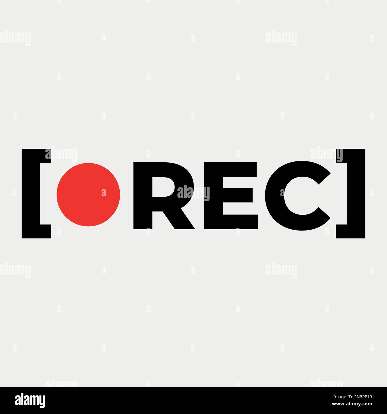 Recording Button Vector illustration Stock Vector Image & Art - Alamy