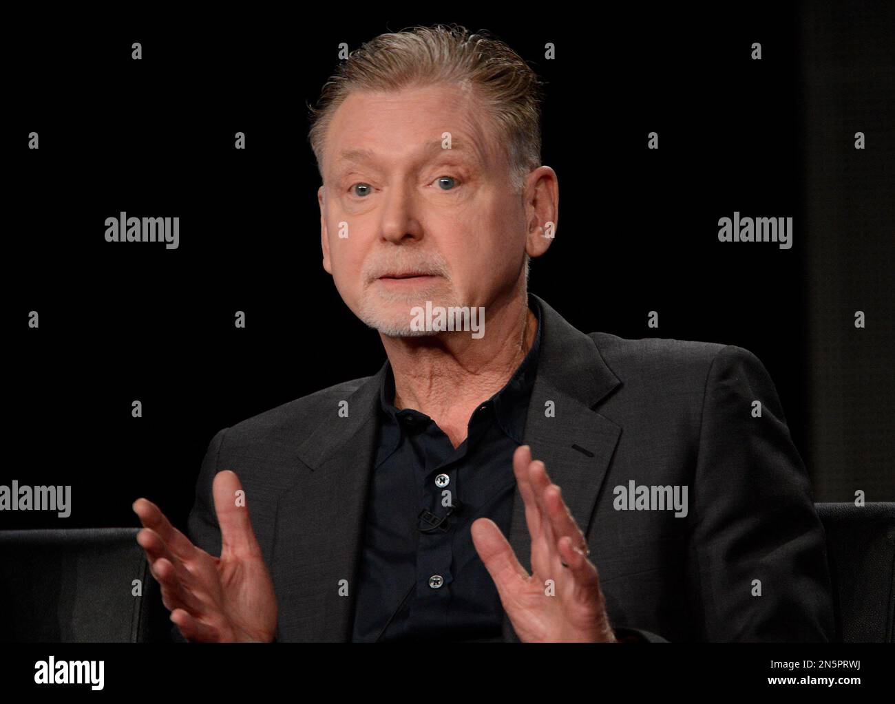 Executive producer Warren Littlefield participates in the "Fargo" panel ...