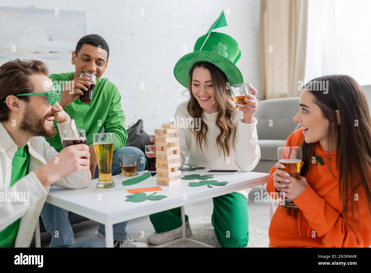 Young irish drinking hi-res stock photography and images - Alamy