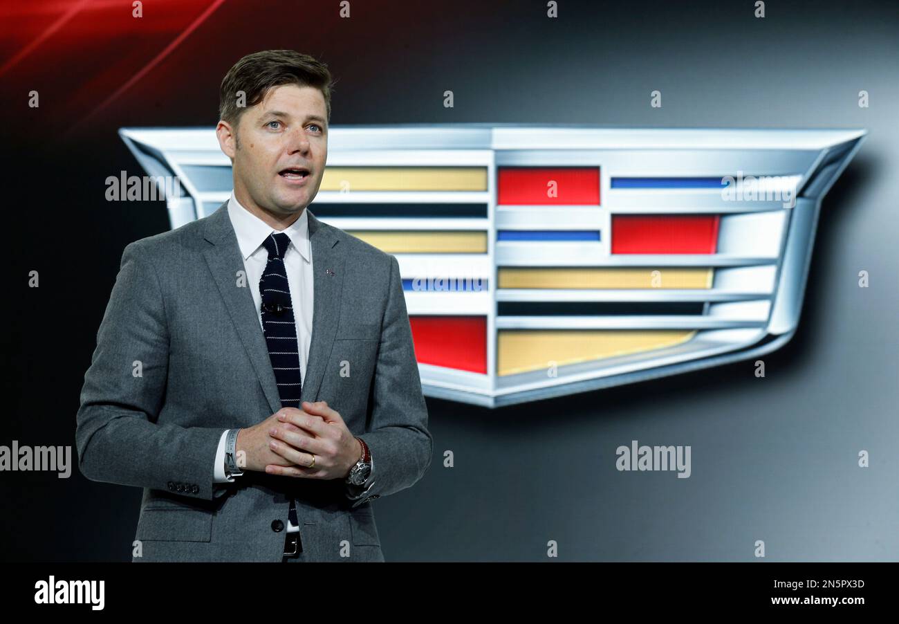 Andrew Smith, executive director of Global Cadillac design introduces ...