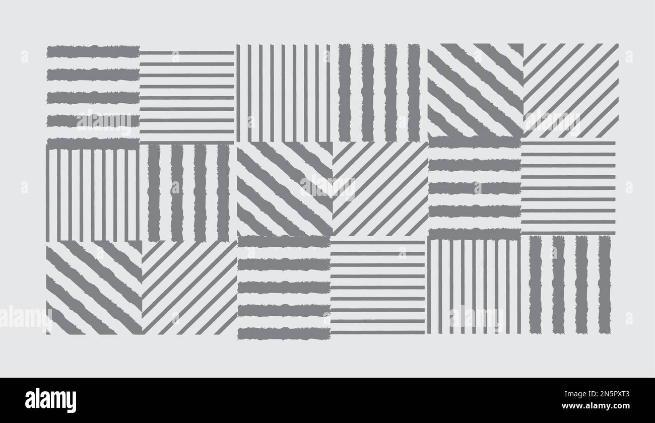 Minimalistic pattern Box Stripes geometric Design for poster, banner ...