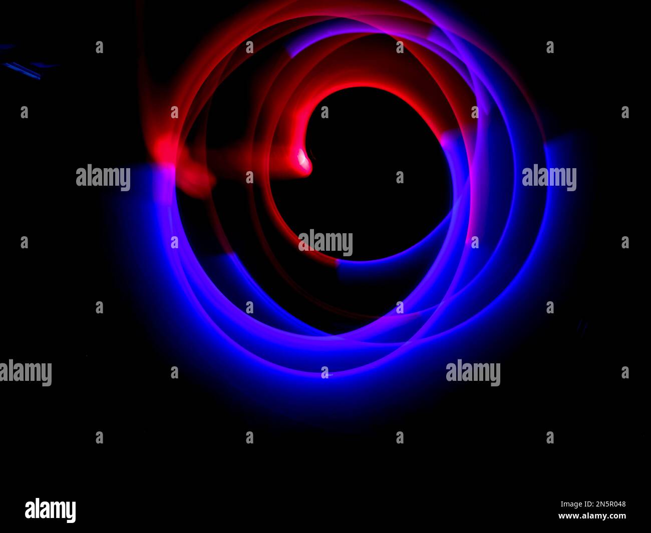 Abstract light with red and blue color. Background and texture concept ...