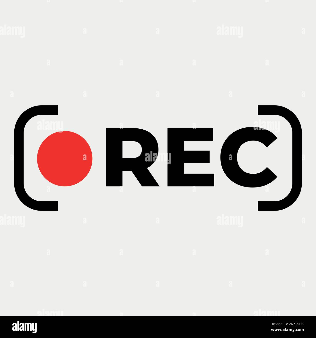 Recording Button Vector illustration Stock Vector Image & Art - Alamy