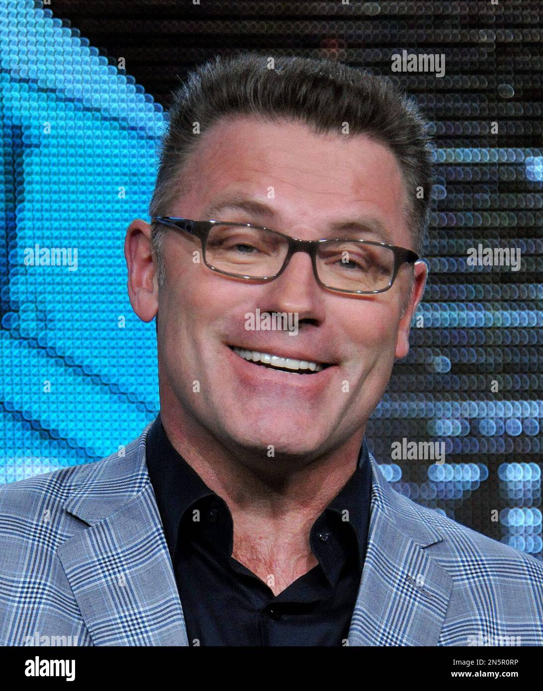 Howie Long is seen during the panel for Fox Sports at the FOX Winter ...