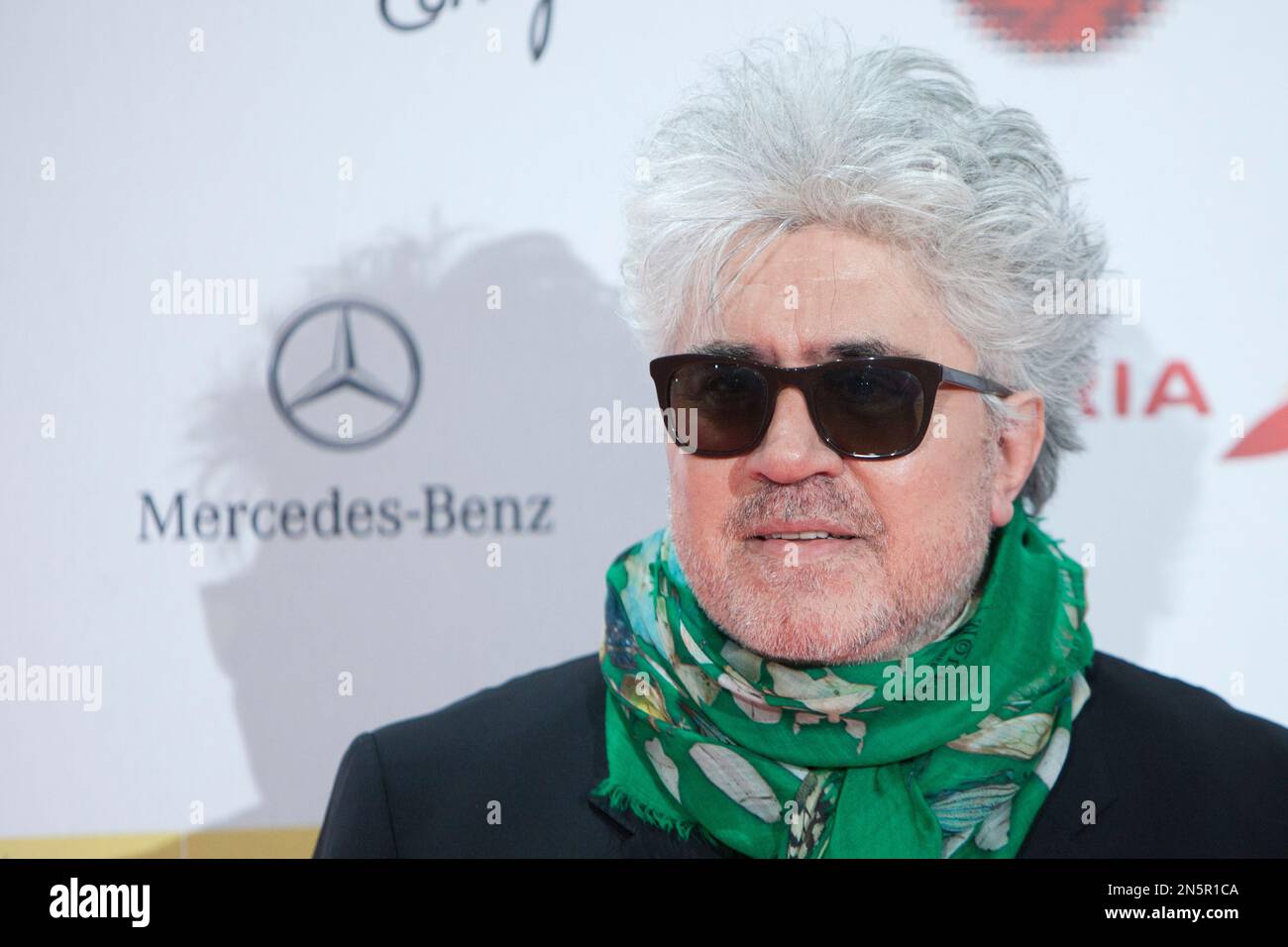 Spanish director Pedro Almodovar poses for photographers during the ...
