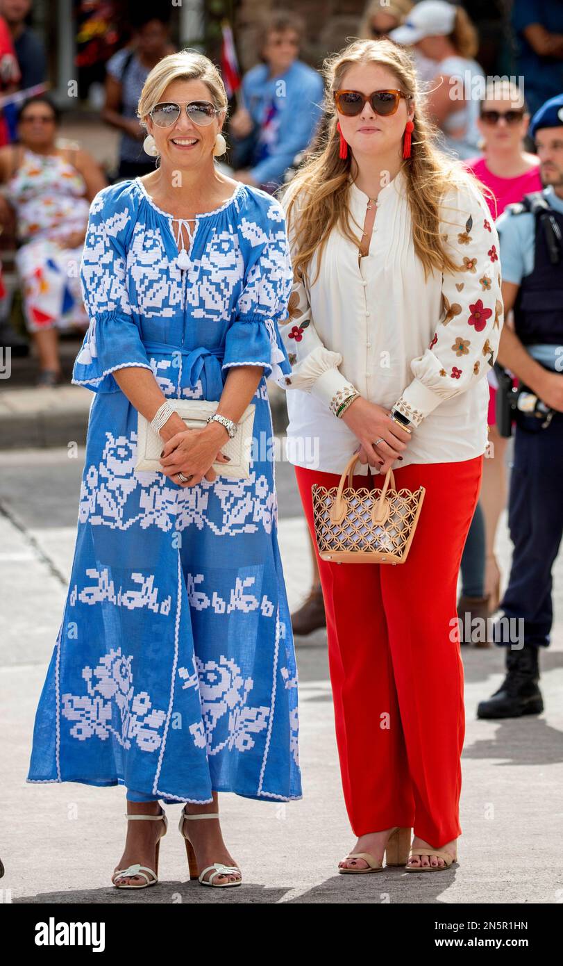Queen maxima and king willem alexander and princess amalia adel hi-res ...