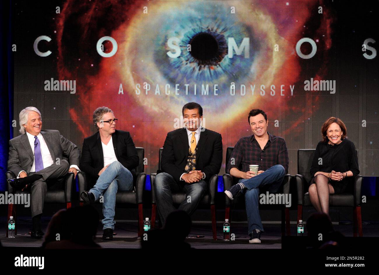 From left, executive producer Mitchell Cannold, executive producer ...