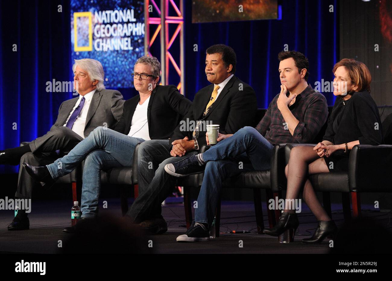 From left, executive producer Mitchell Cannold, executive producer ...