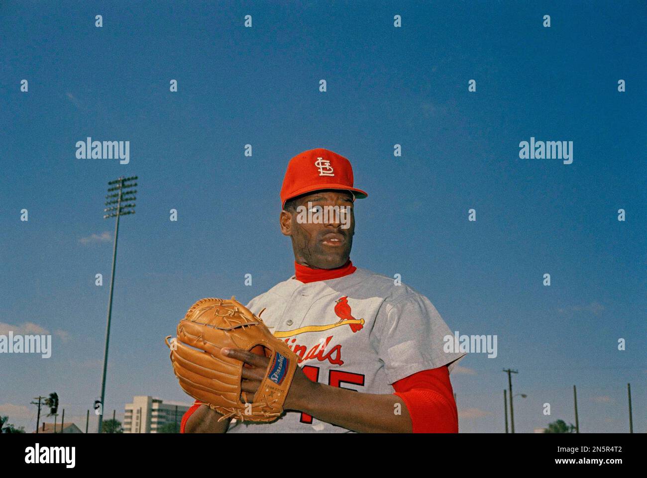 St. Louis Cardinals pitcher Bob Gibson is pictured during spring ...