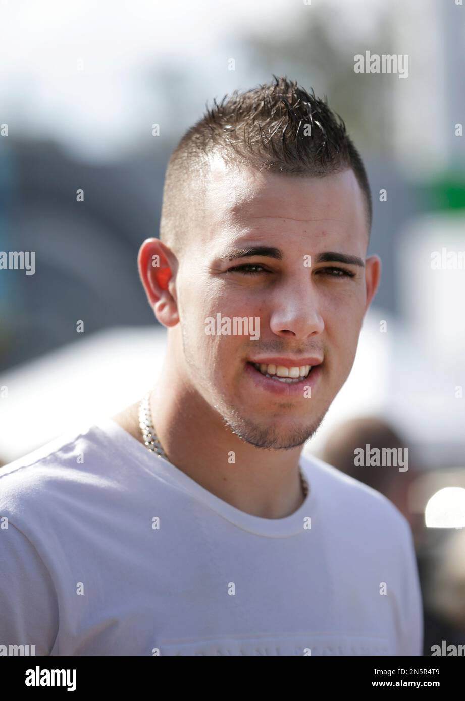 National League Rookie of the Year, Miami Marlins pitcher, Jose ...