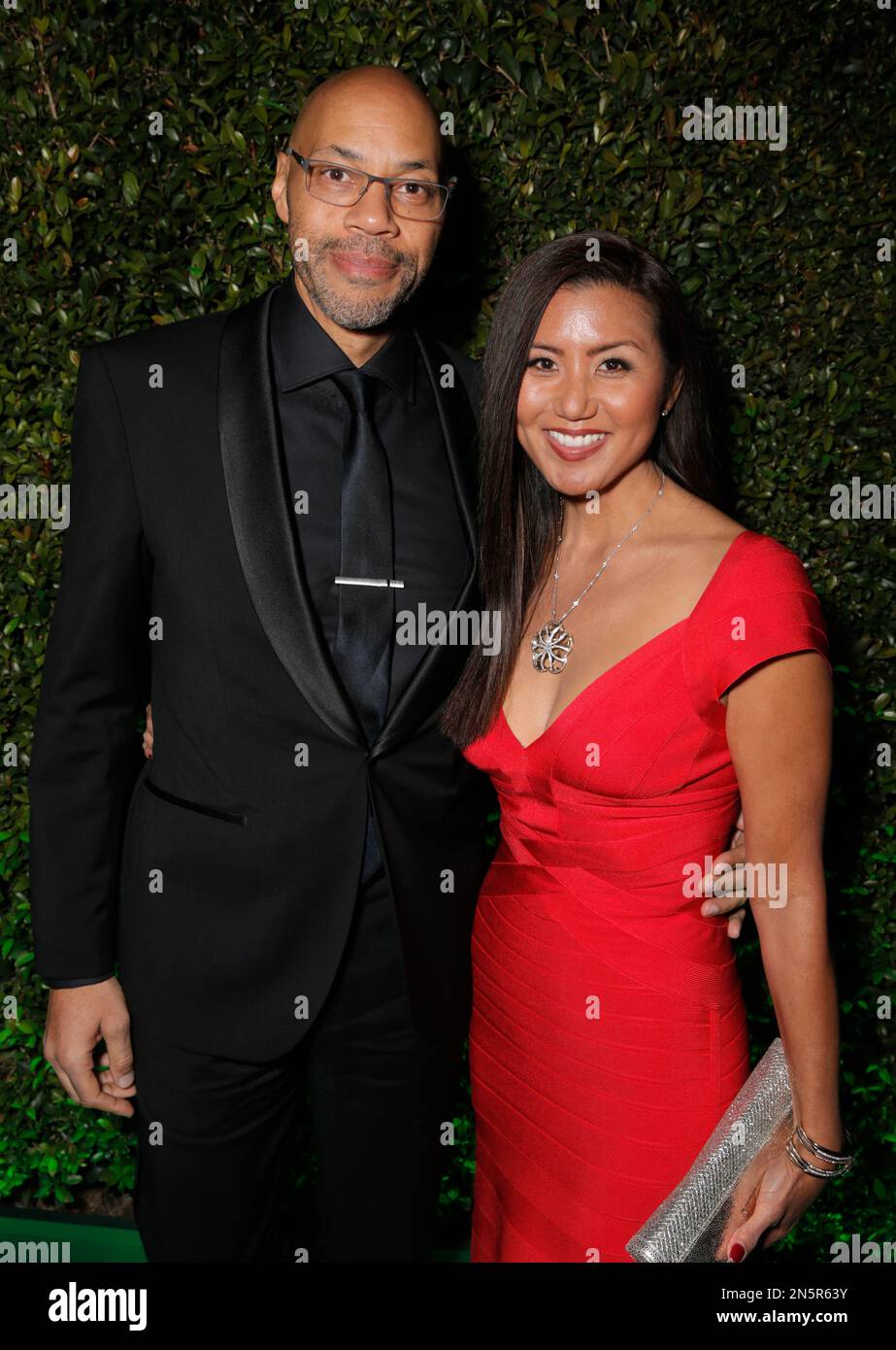 John Ridley, left, and Gayle Ridley attend the FOX after party for the ...
