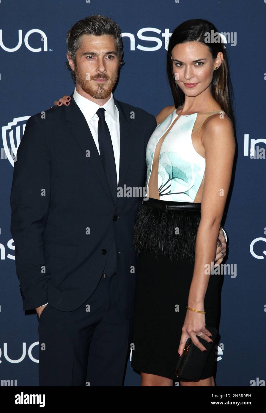 Dave Annable, left, and Odette Annable arrive at the 15th annual ...