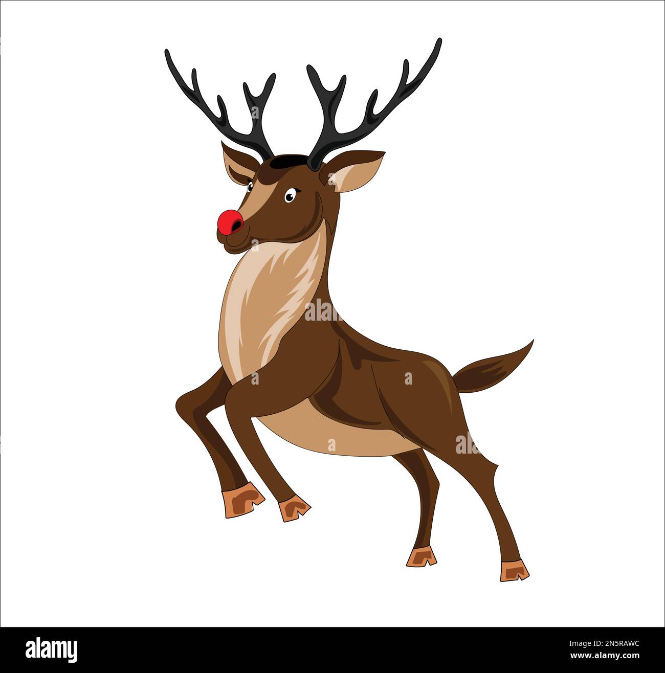 Cartoon reindeer hi-res stock photography and images - Alamy