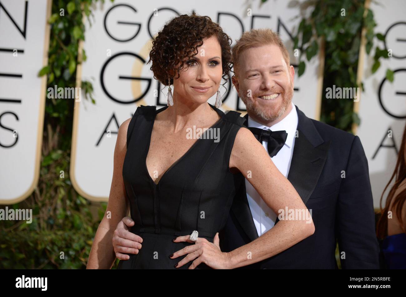 Minnie Driver, left, and Ryan Kavanaugh arrive at the 71st annual ...