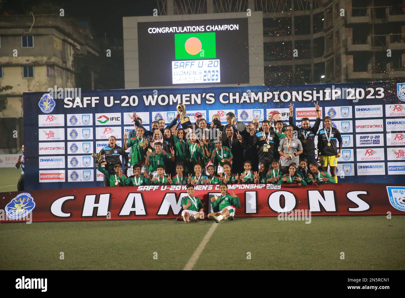 Bangladesh regained the SAFF U-20 Women's Championship title with a comfortable 3-0 win over ...