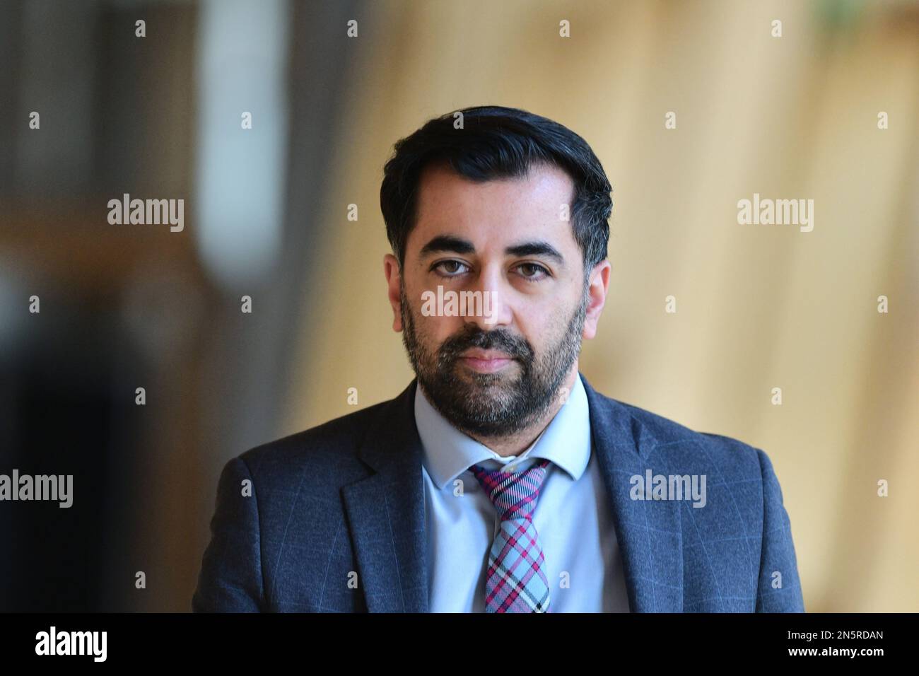 Edinburgh Scotland, UK 09 February 2023. Humza Yousaf Scottish National ...
