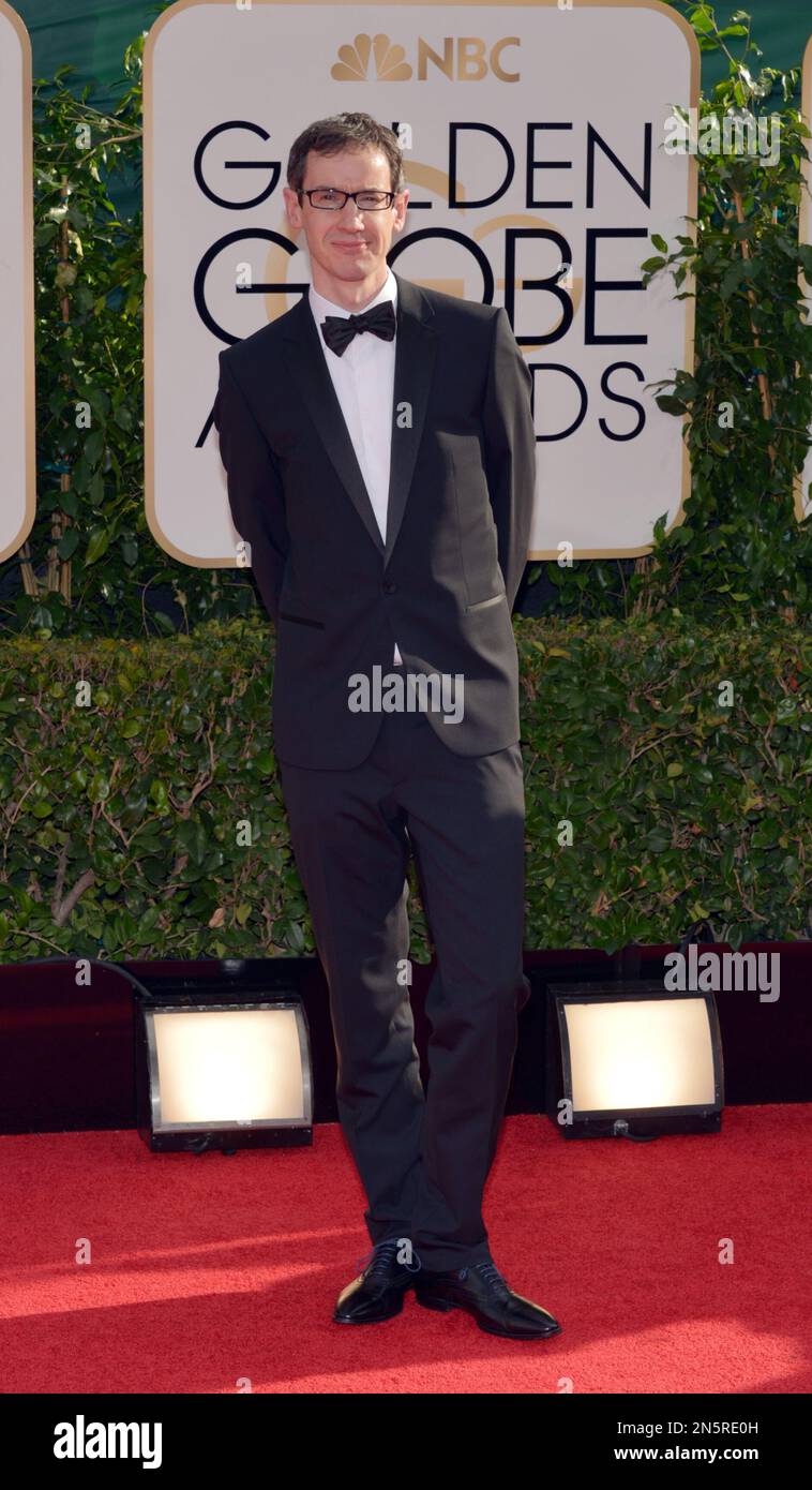 Steven Price arrives at the 71st annual Golden Globe Awards at the ...